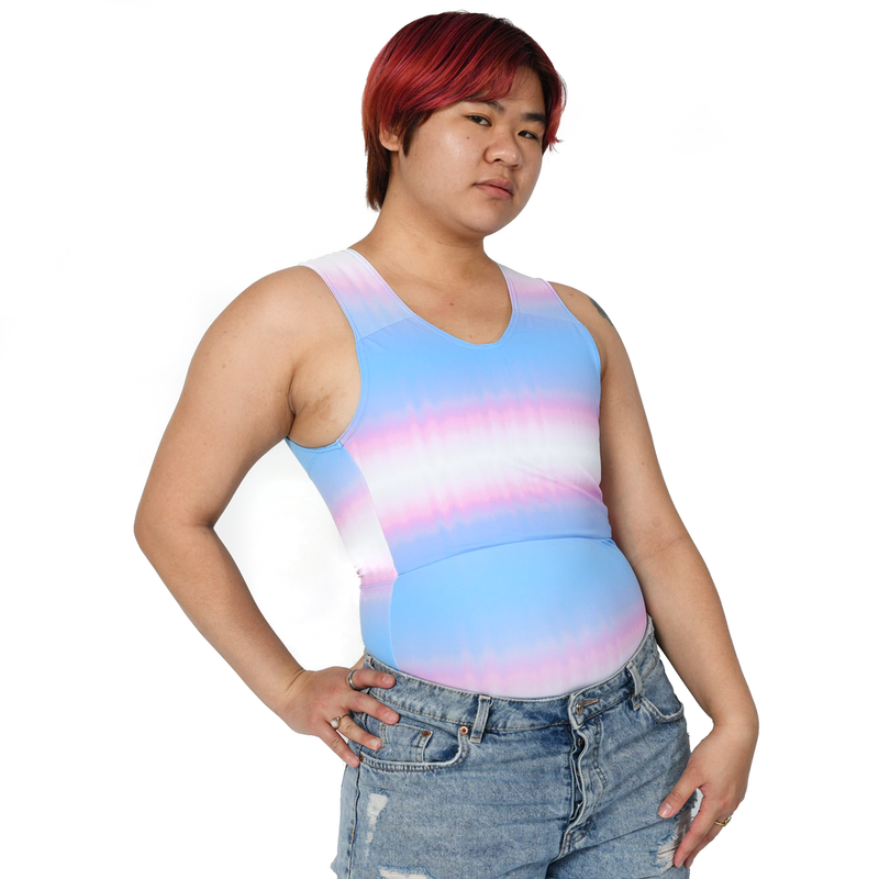 Tie-Dye Trans Pride Tank Binder – gc2b